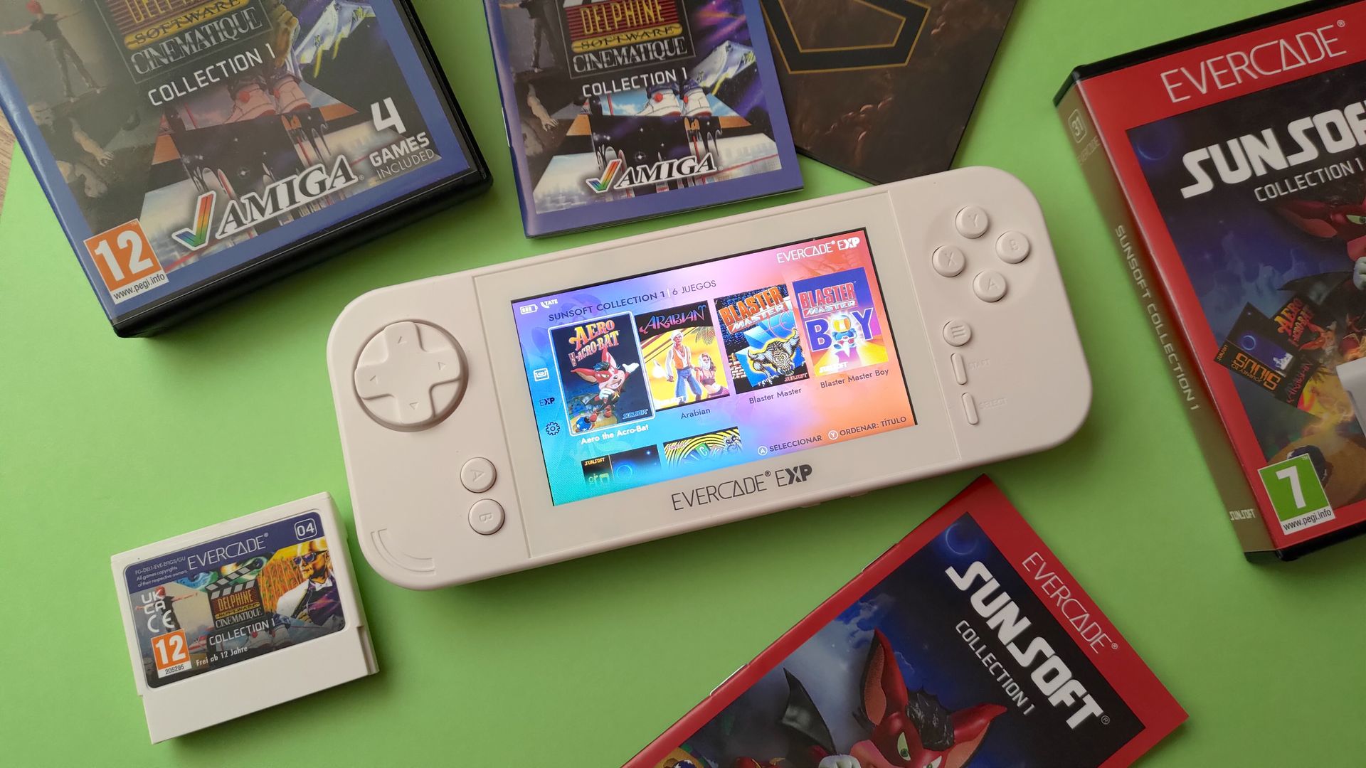 Probamos los nuevos volúmenes de Evercade, Delphine Software y Sunsoft ...