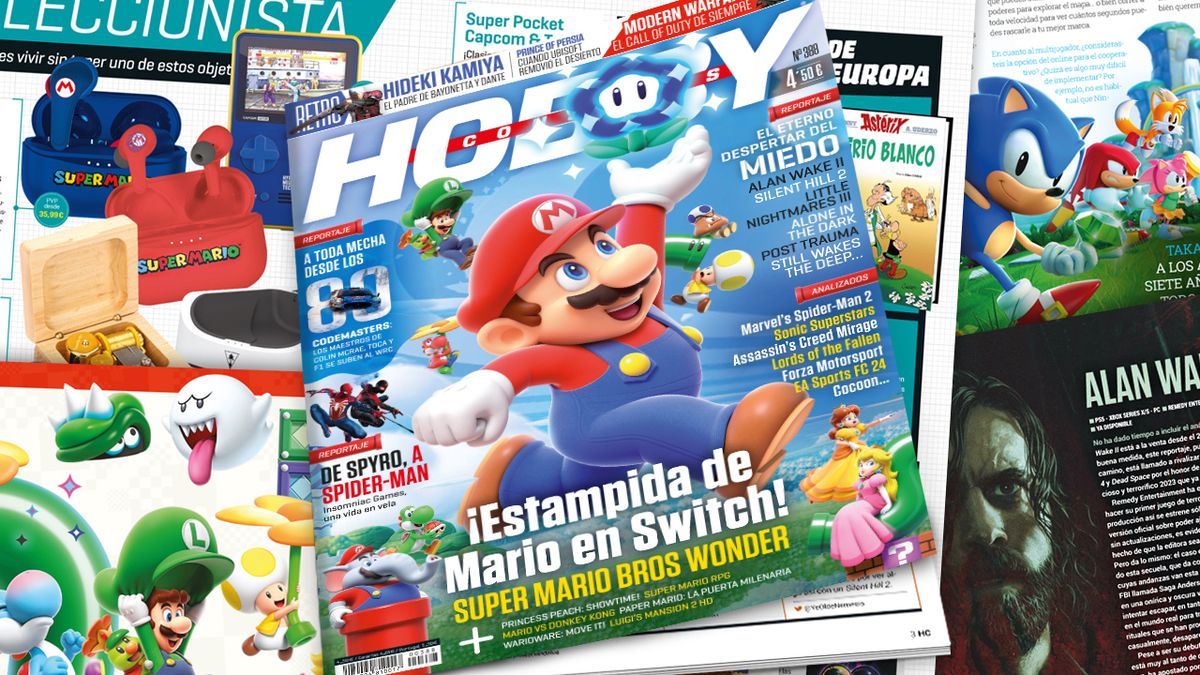 Hobby Consolas 388, ya a la venta, con Super Mario Bros Wonder en portada