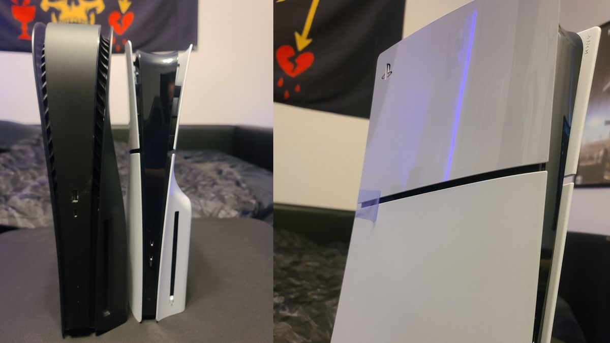 Primera comparativa real de PS5 Slim con PS5 original, ¿de verdad es ...