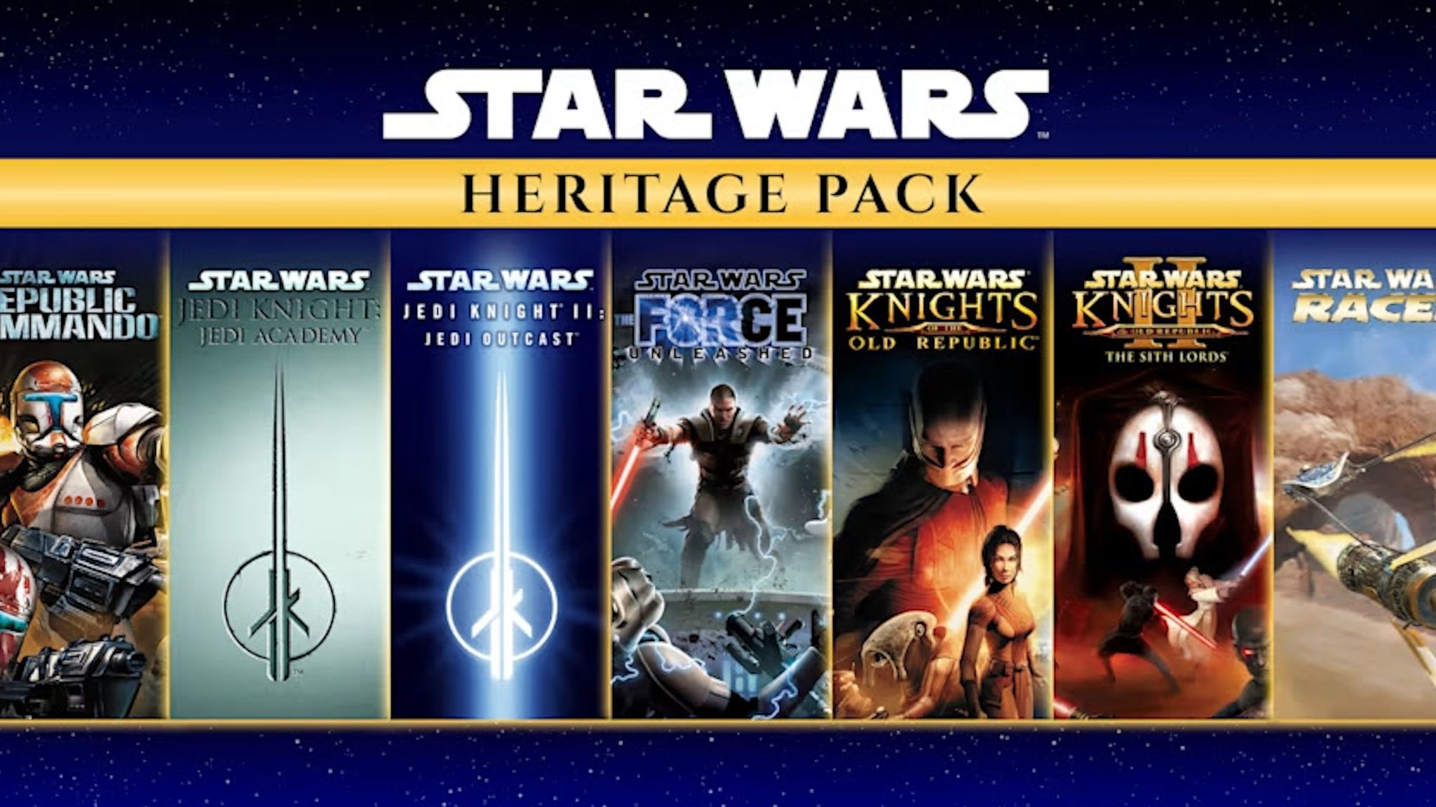 Siete juegos clásicos de Star Wars saldrán en formato físico en Switch ...