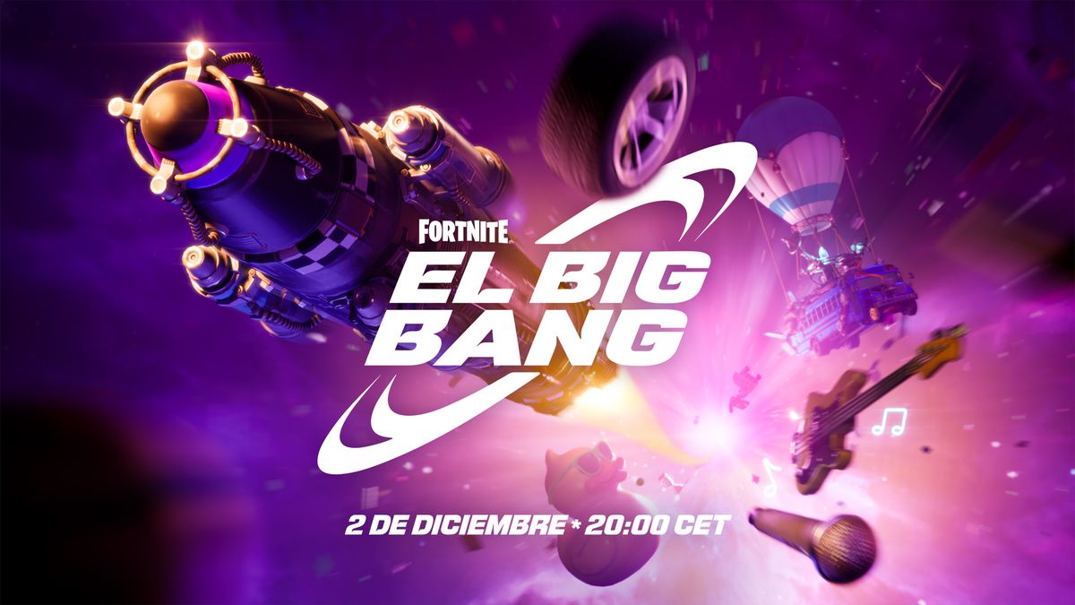 El nuevo evento de Fortnite revela fecha y todos sus detalles: Big Bang ...