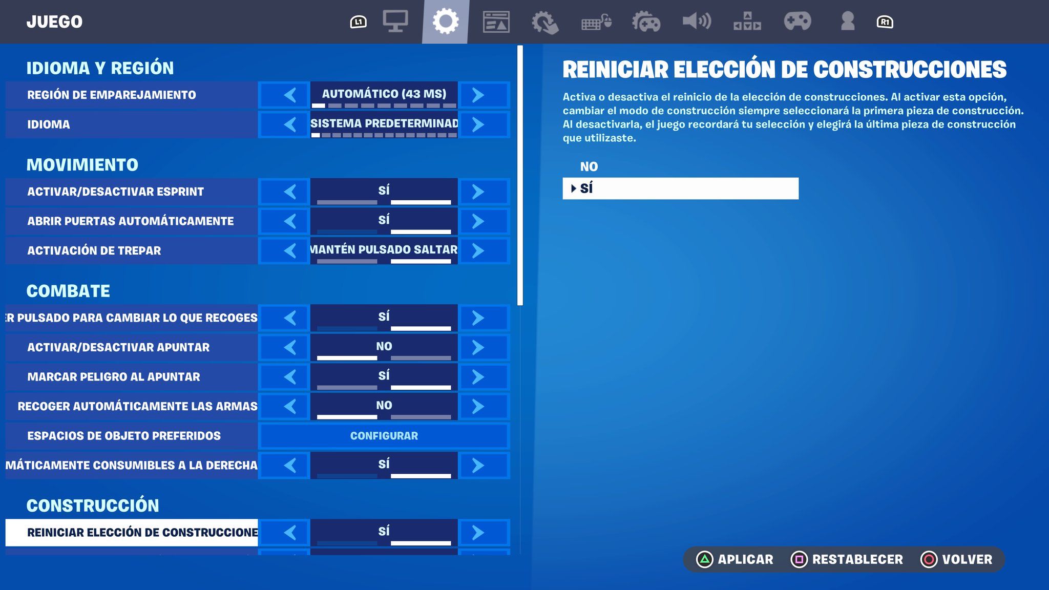 Los mejores ajustes y settings de Fortnite Orígenes para jugar con el ...