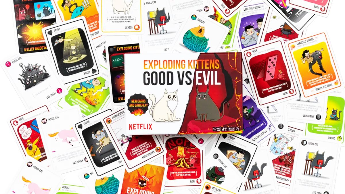 Se completa el círculo: la serie de Netflix de Exploding Kittens ahora ...