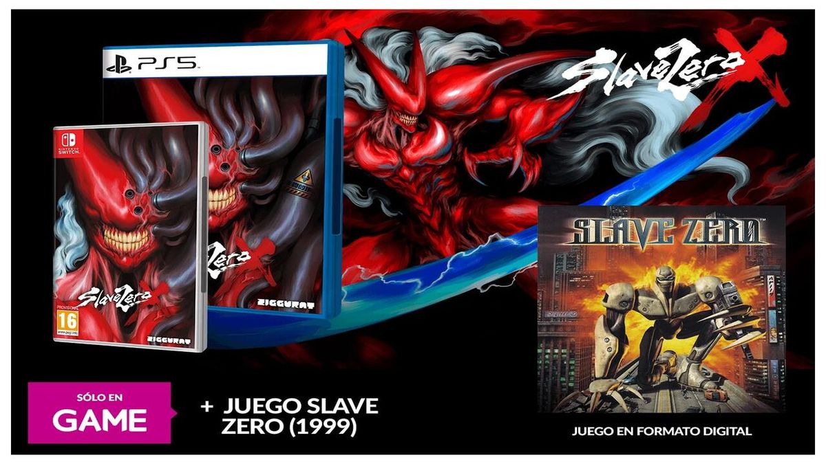 Slave Zero X ya puede reservarse en GAME con regalo incluido y no te ...