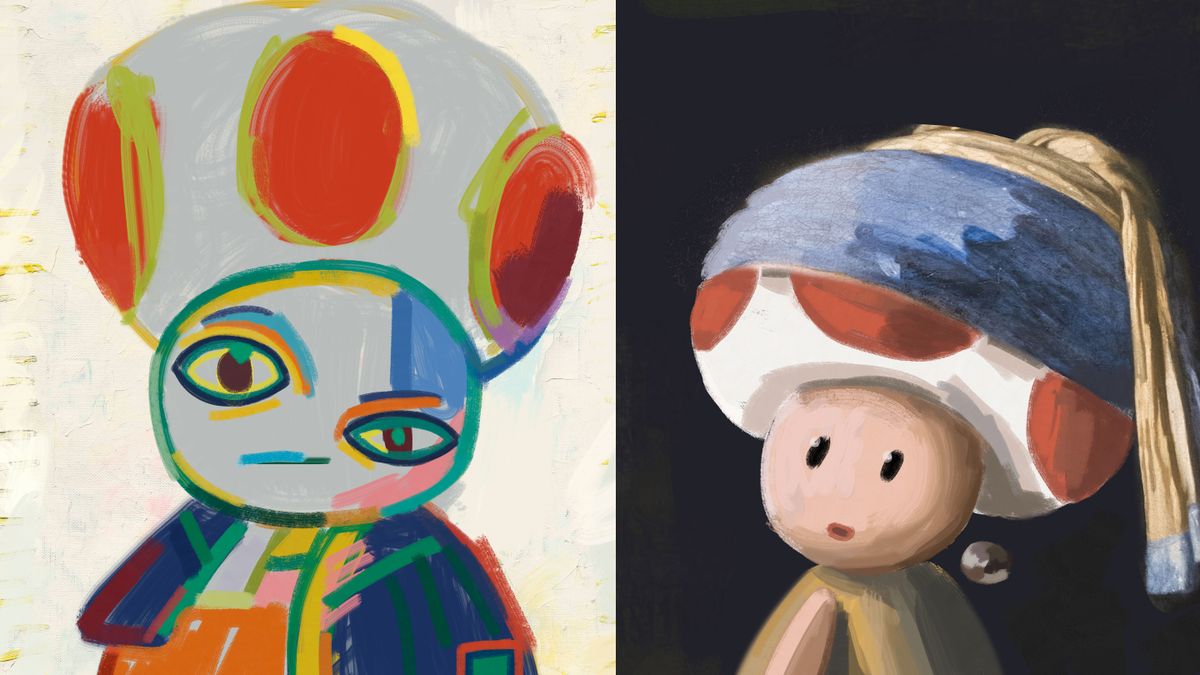 Toad Picasso, Toad Minion o Toad CIA son algunos de los diseños ...