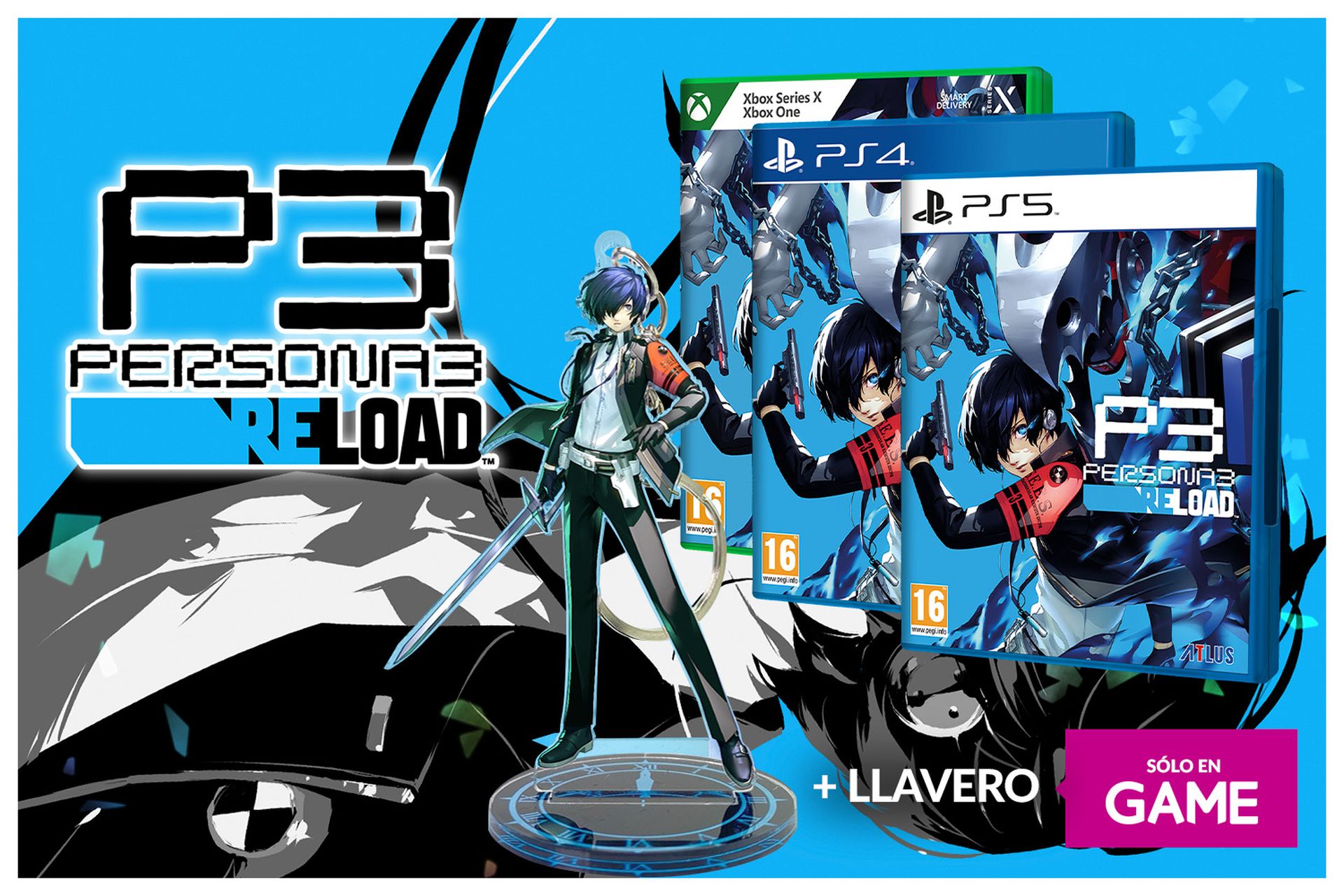 Reserva Persona 3 Reload en GAME para conseguir un llavero exclusivo de ...