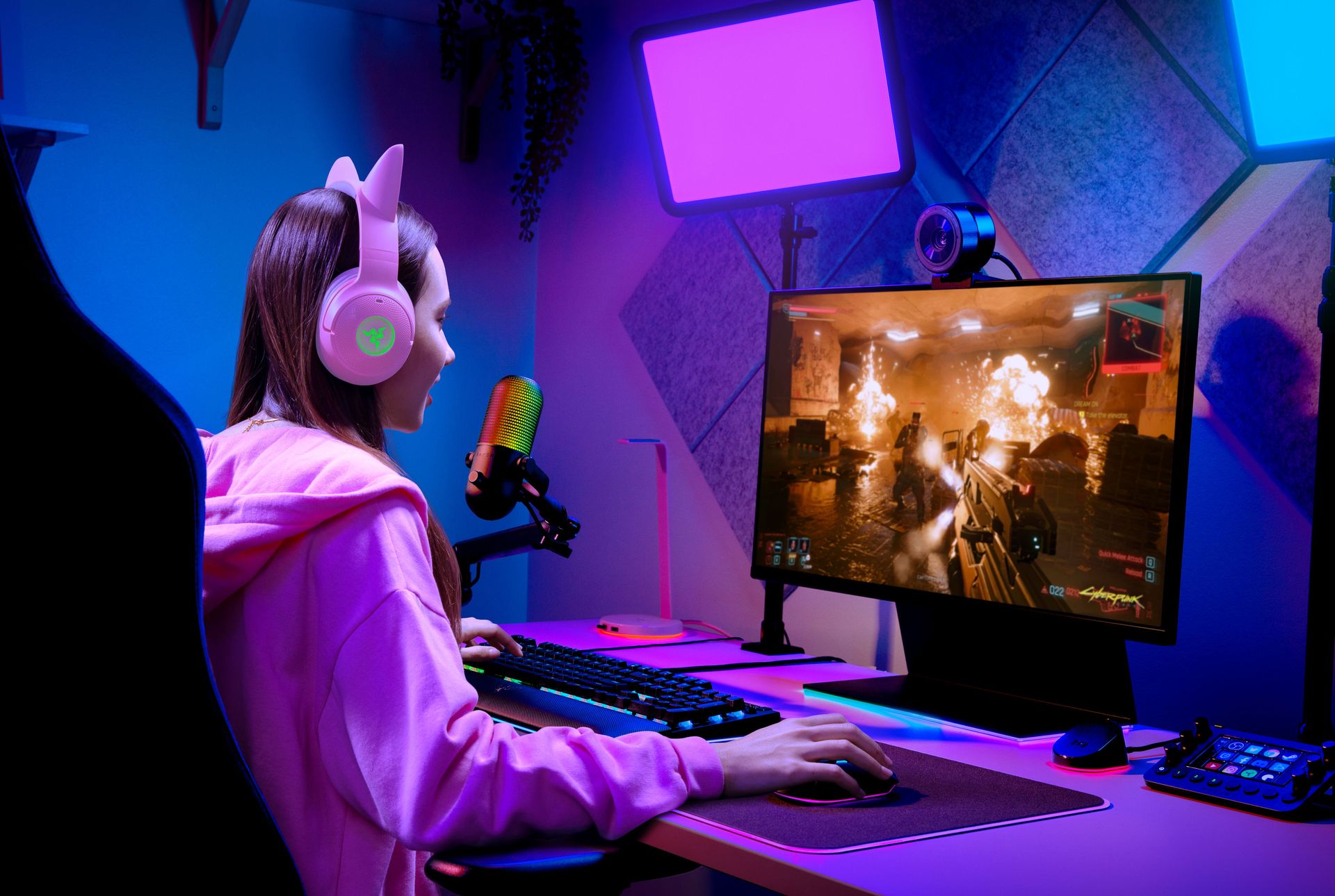 Análisis de Razer Seiren V3 Chroma, el micro que capta la voz de manera ...