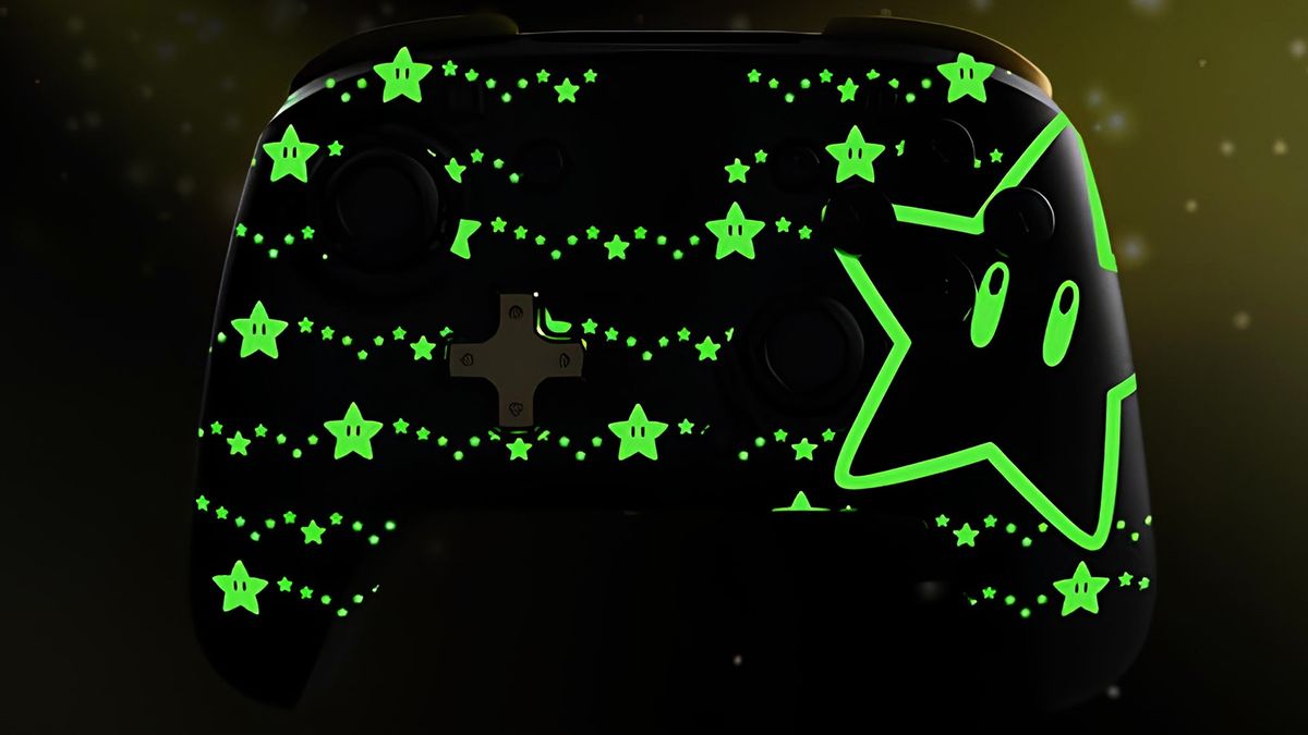 Este mando para Nintendo Switch tiene 40 horas de autonomía y brilla en ...