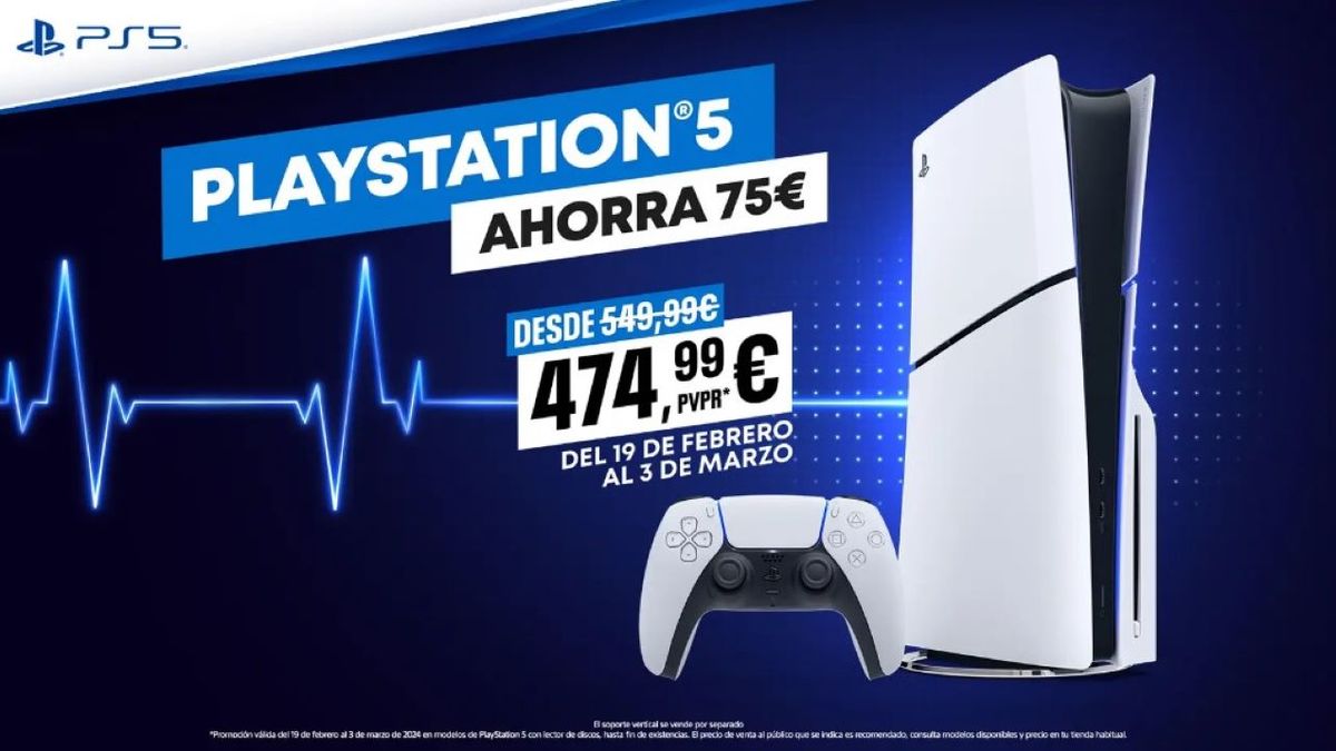 Sorteamos una PS5 con el nuevo diseño durante la promoción "ahorra 75 ...