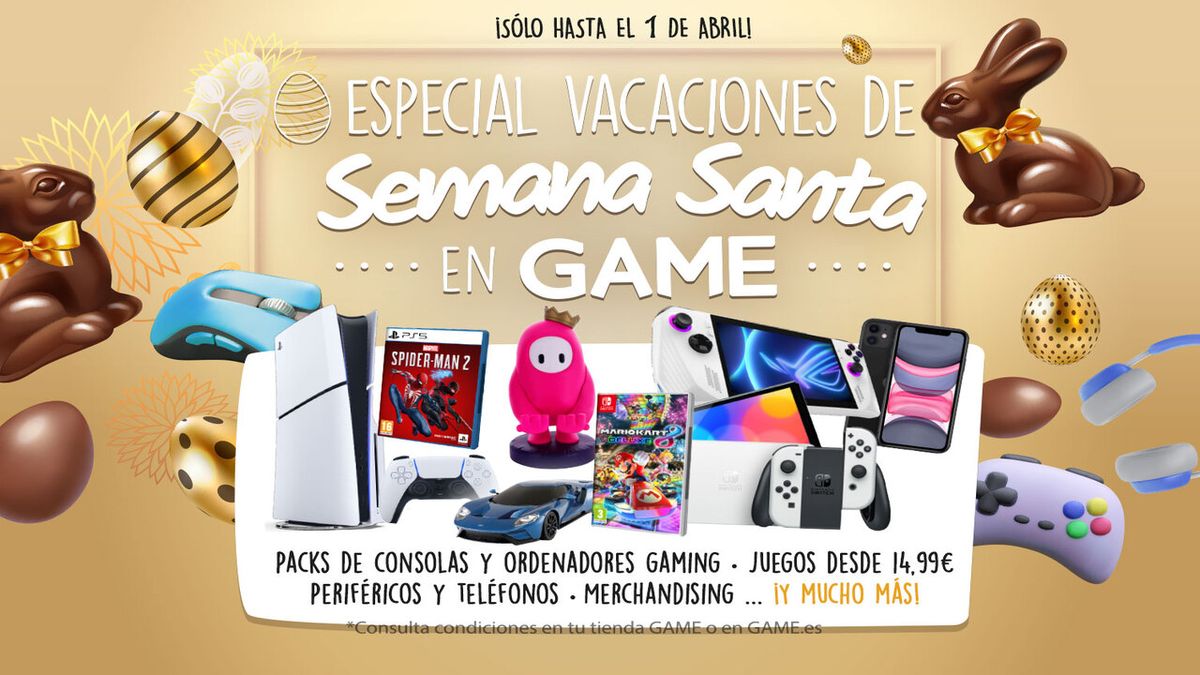 Las ofertas Especial vacaciones de Semana Santa llegan a GAME cargadas ...