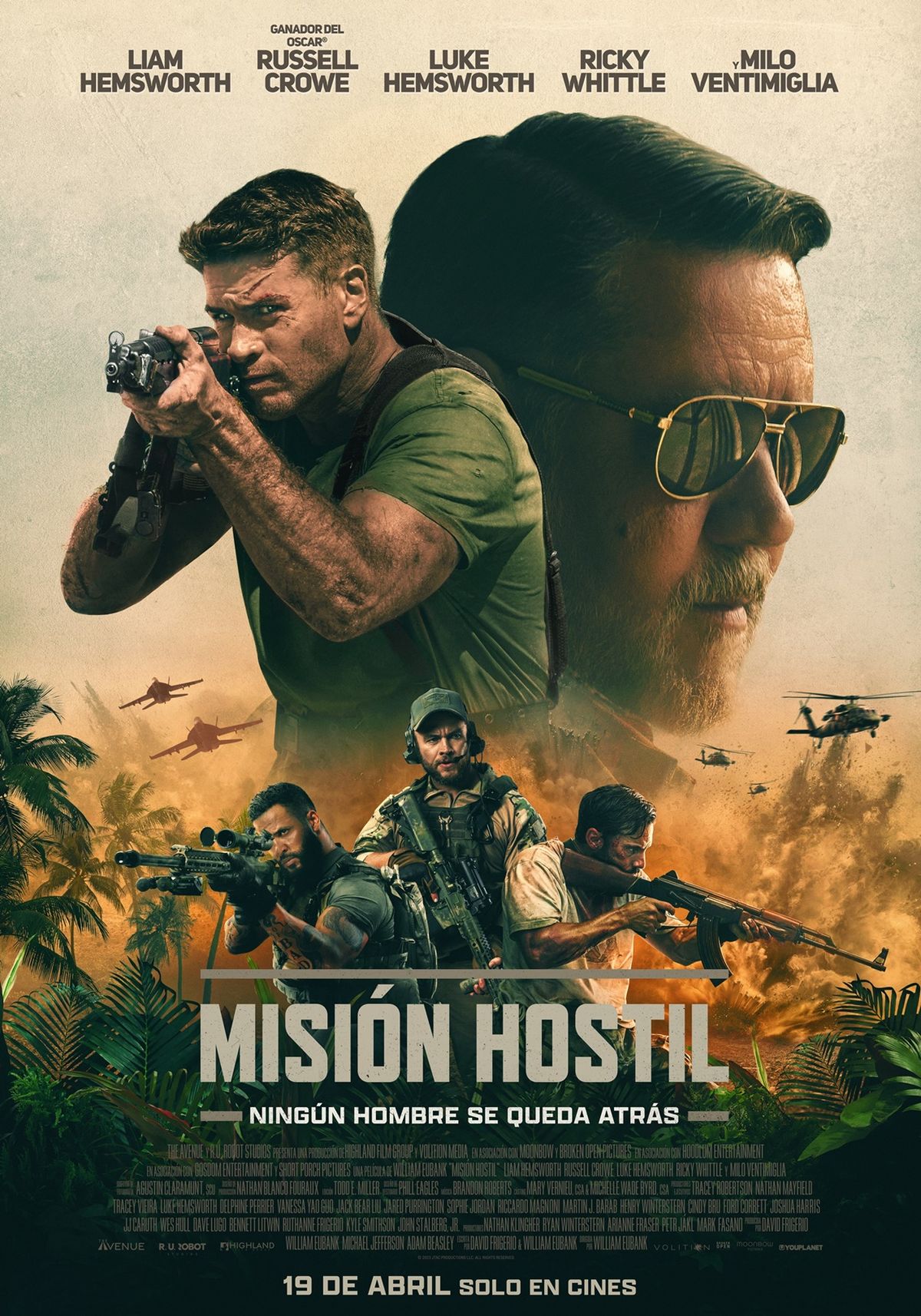 Póster e imágenes de Misión hostil, el nuevo thriller de acción con ...