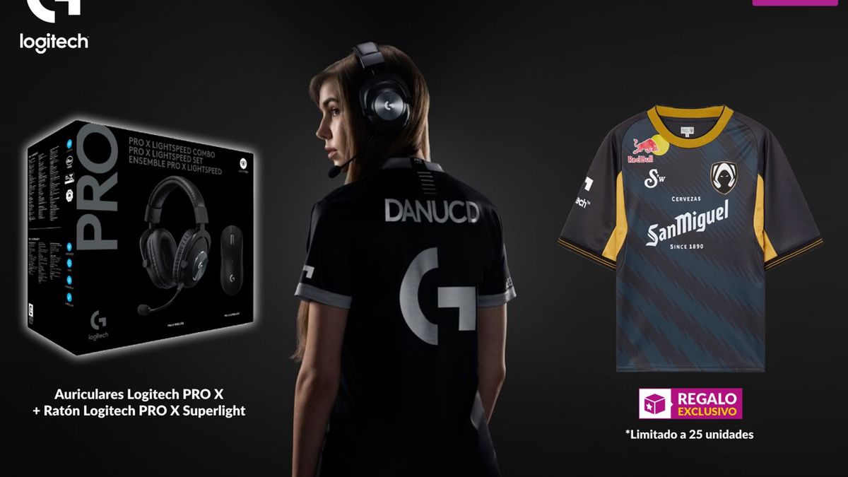 Reserva en GAME el pack gaming de Logitech G y consigue una camiseta ...