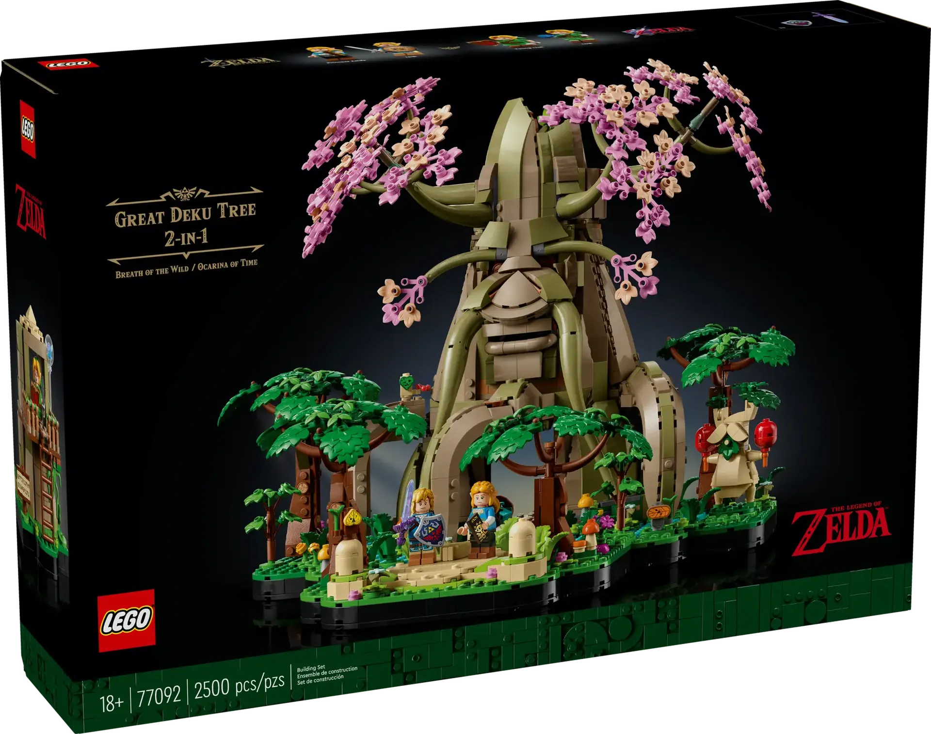 El primer set de LEGO Zelda con el Gran Árbol Deku sale en septiembre ...