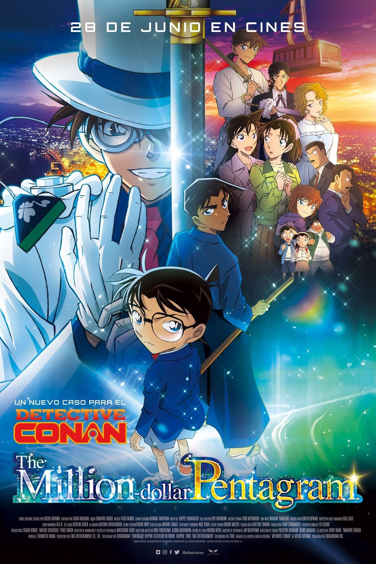Detective Conan: The Million-dollar Pentagram (2024) | Hobby Consolas