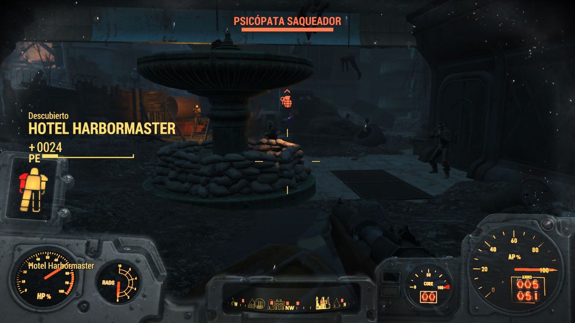Dónde está el hotel Harbormaster en Fallout 4