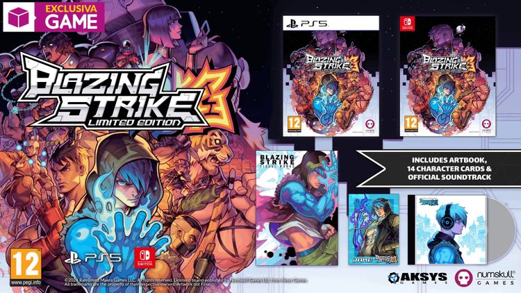 Ya puedes reservar Blazing Strike Limited Edition en exclusiva en tiendas GAME para llevarte ...