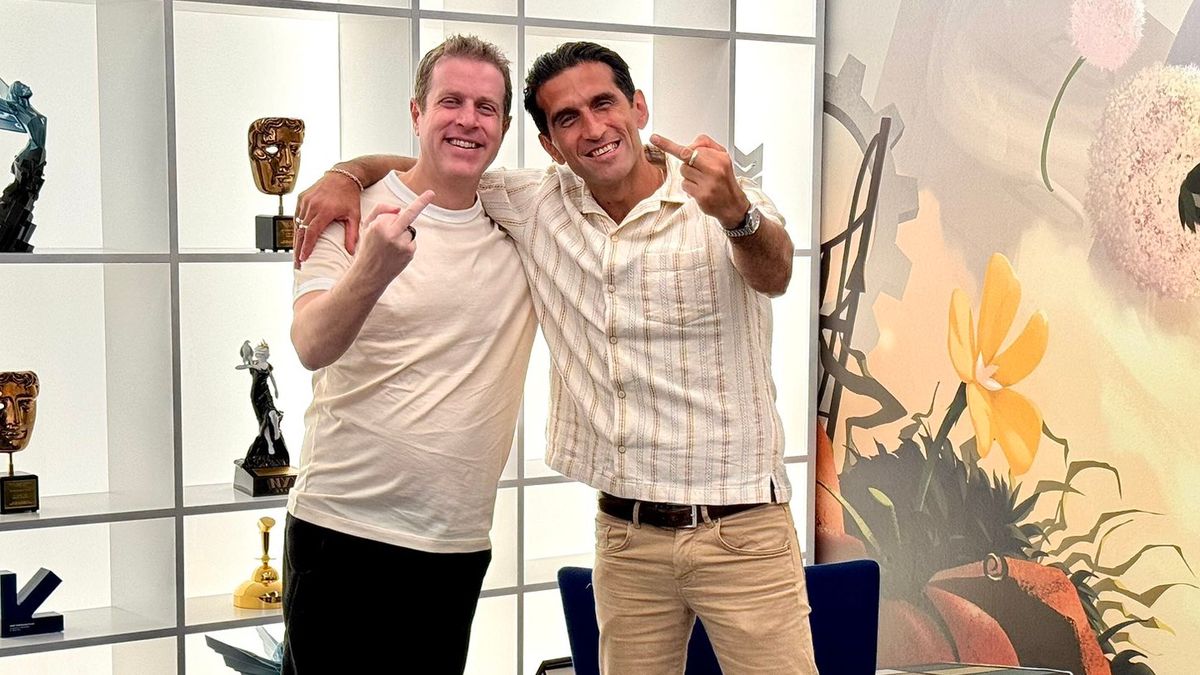 Josef Fares (It Takes Two) y Geoff Keighley posan en Hazelight y prometen "buena mierda" este año
