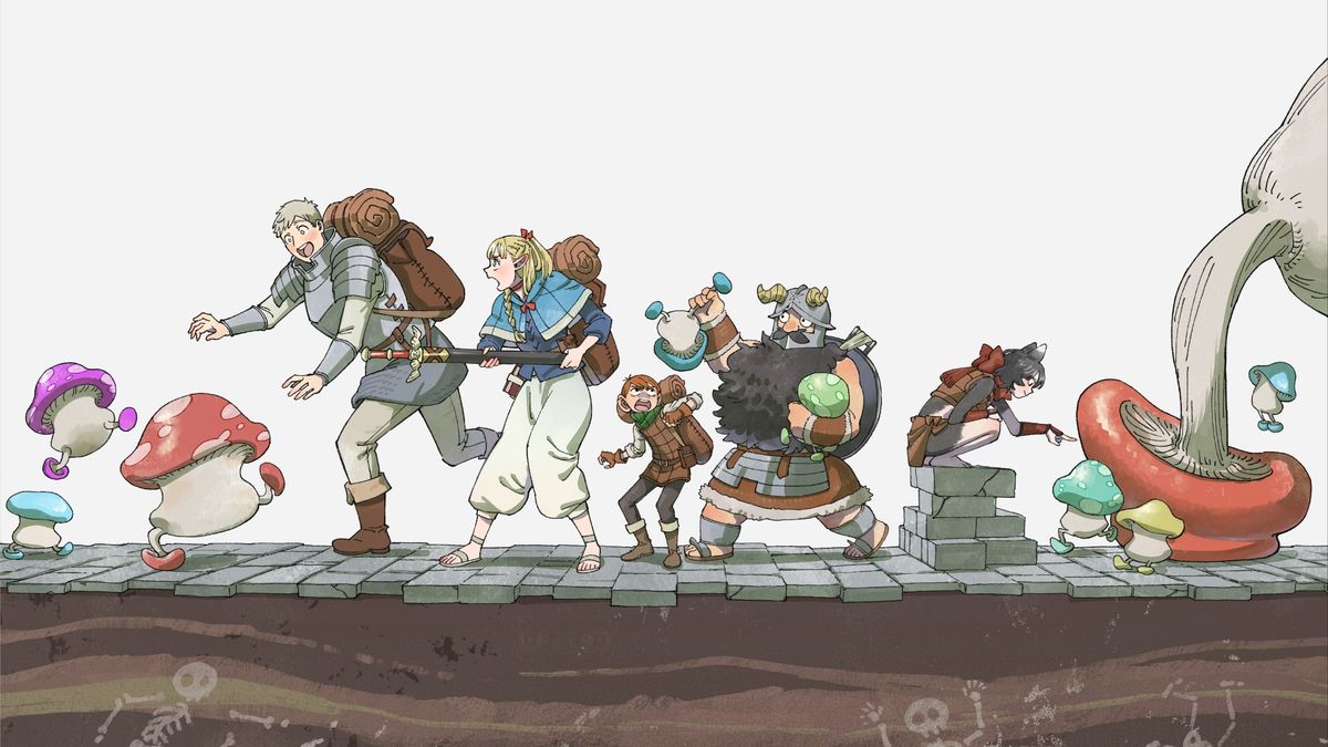 Tragones y Mazmorras, el anime sobre cocinar monstruos, regresará a ...