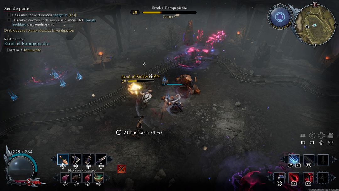 Estoy tan enganchado a este RPG de vampiros y supervivencia que no creo ...