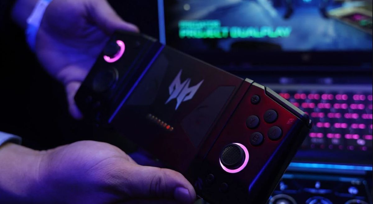 ¿Un portátil gaming con un mando integrado? Acer adelanta los primeros ...