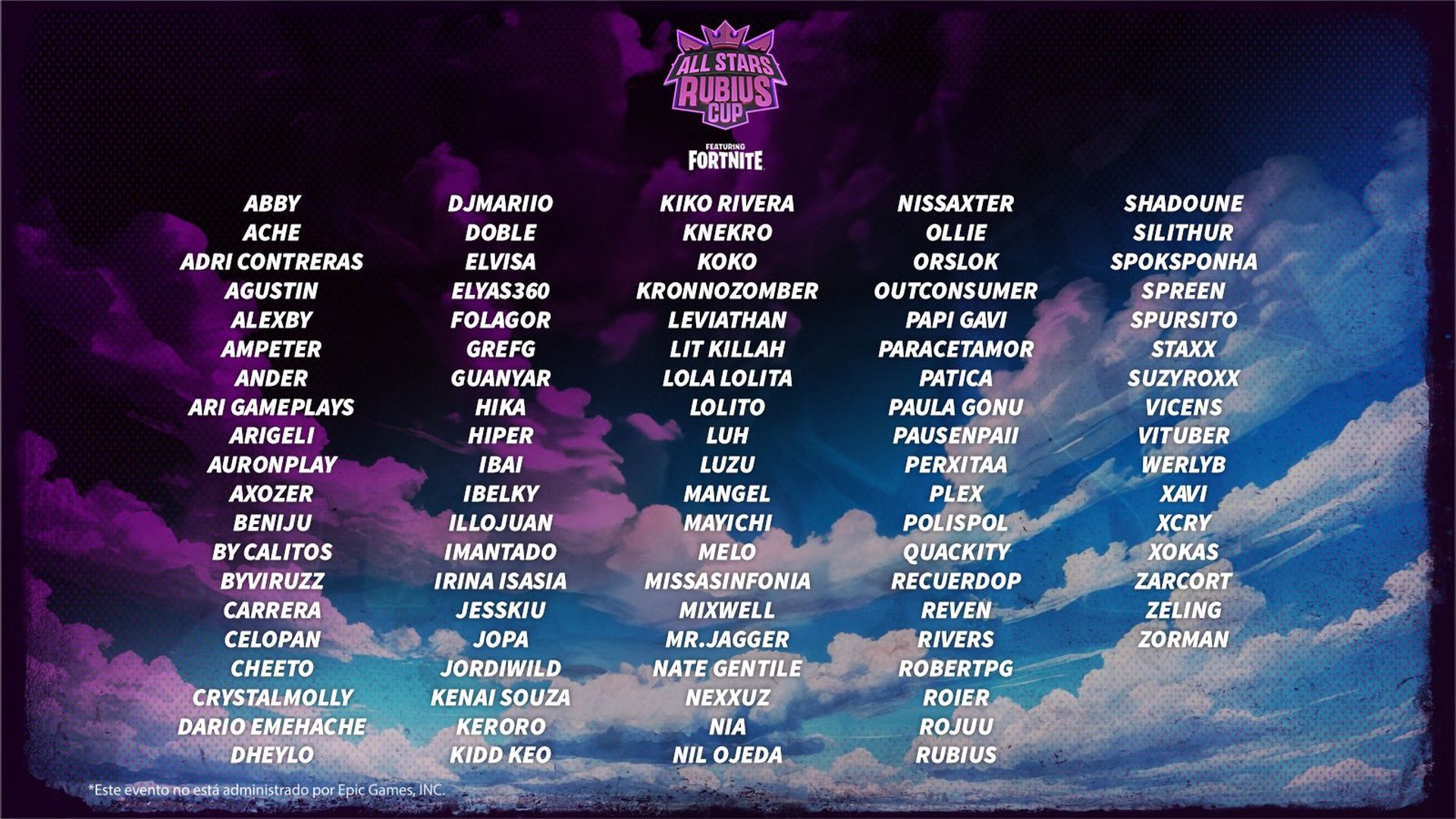 Todo lo que debes saber sobre All Stars Rubius Cup, el mayor torneo ...