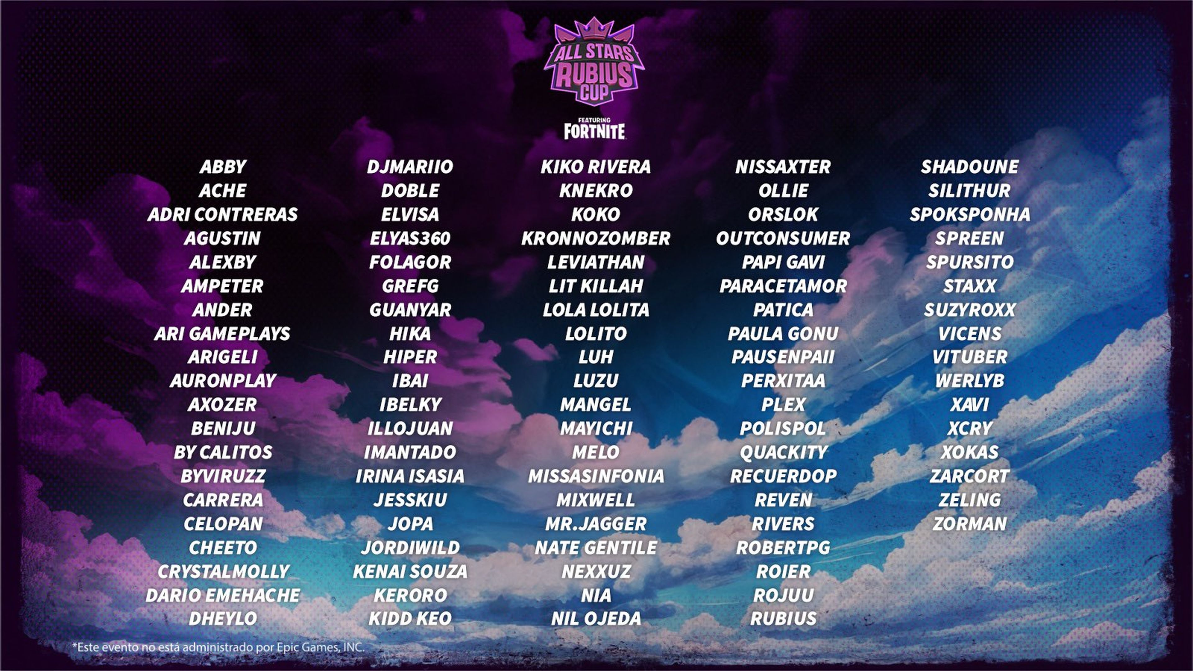 Todo lo que debes saber sobre All Stars Rubius Cup, el mayor torneo ...