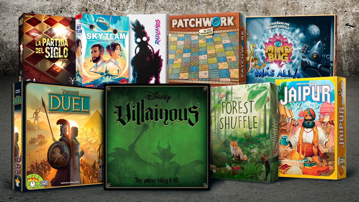 Los mejores juegos de mesa para dos jugadores