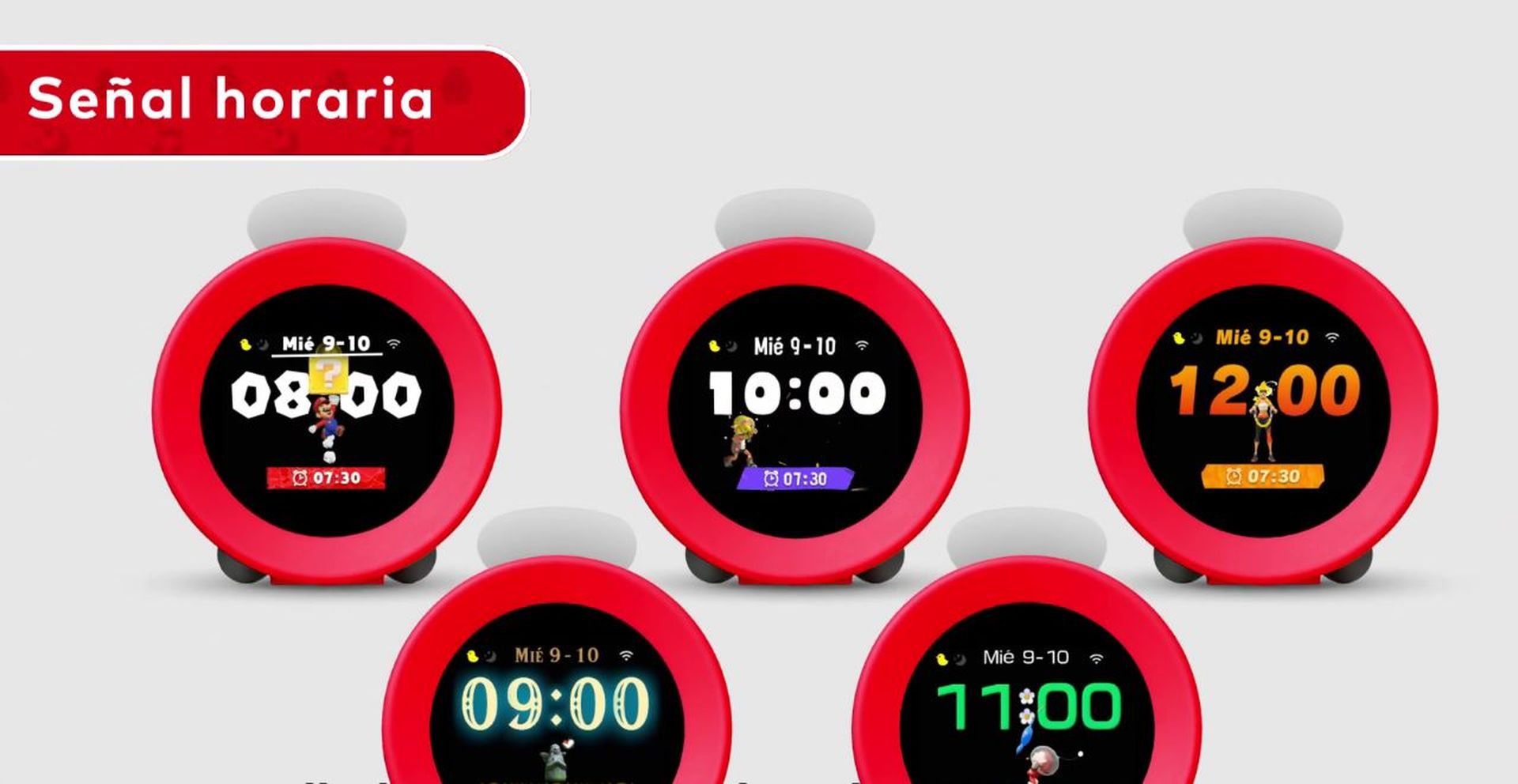 Así es Nintendo Sound Clock: Alarmo, el despertador interactivo con los ...
