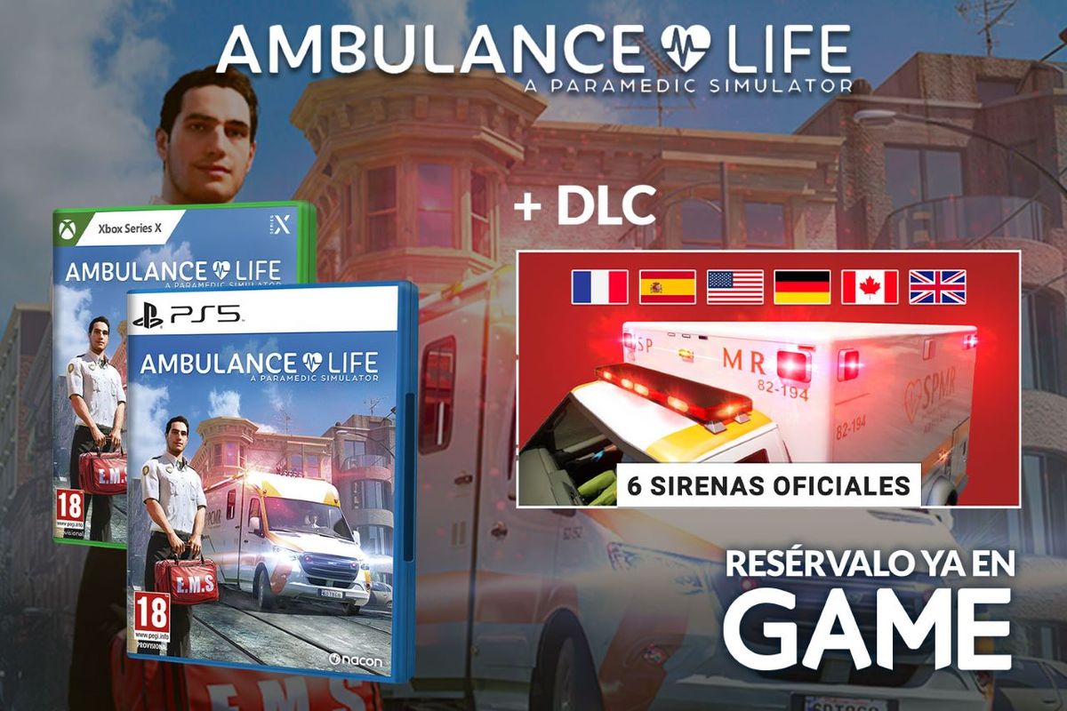 GAME anuncia las reservas de Ambulance Life: A Paramedic Simulator en ...