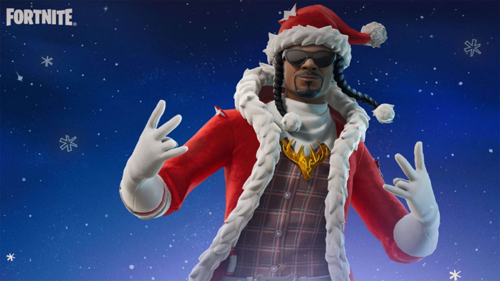 Cómo conseguir la skin Santa Snoop Dogg en Fortnite Winterfest 2024