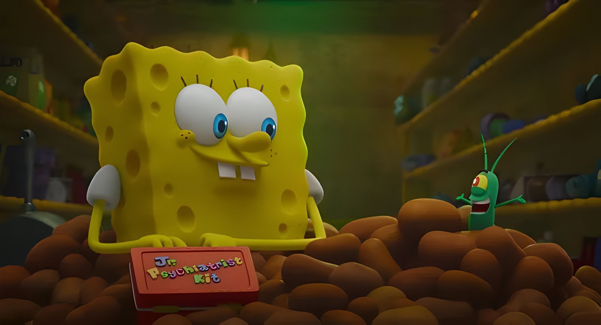 Desvelada una nueva imagen de la próxima película del universo de Bob Esponja que verá la luz en ...