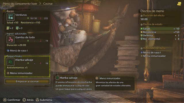 La mejor comida que puedes cocinar en Monster Hunter Wilds para ...