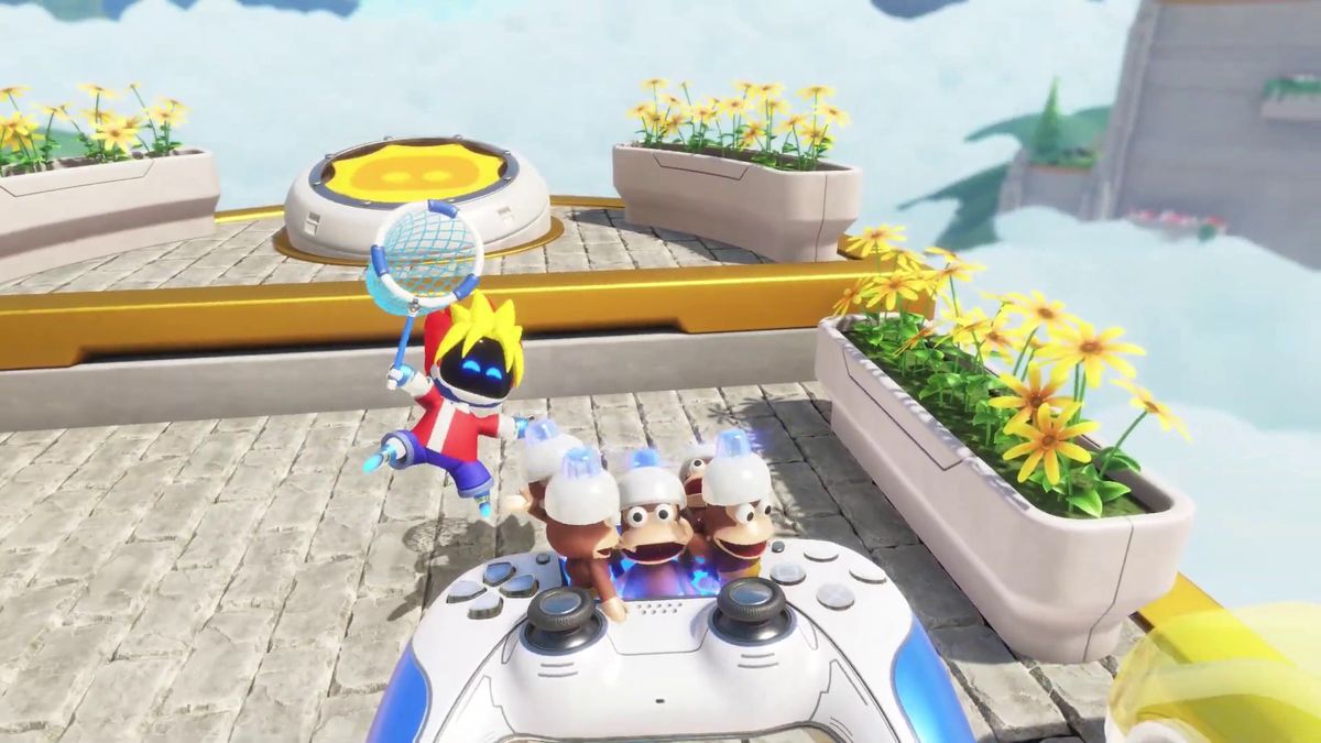 El nivel de Astro Bot que homenajea a Ape Escape fue creado por algunos ...