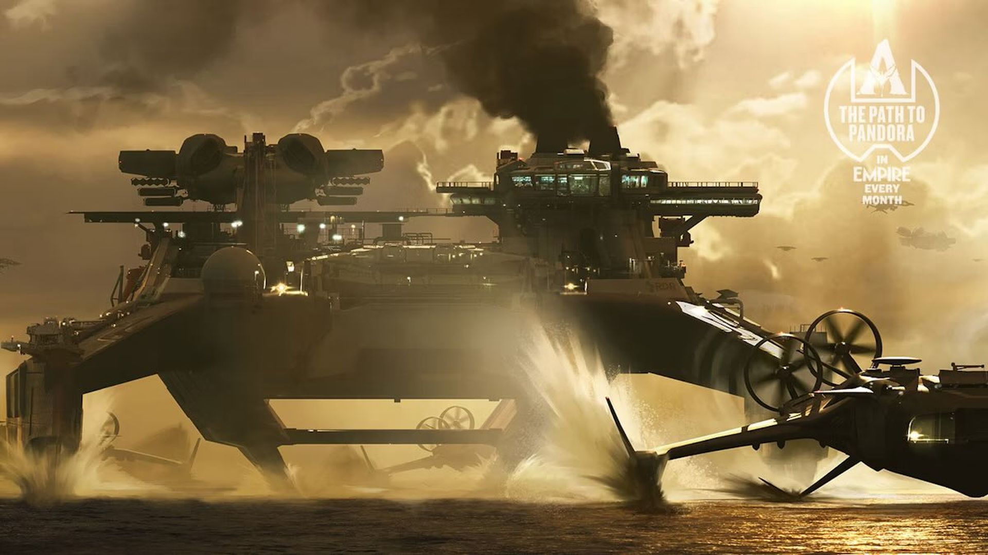 El nuevo arte conceptual de Avatar: Fuego y ceniza promete una batalla ...