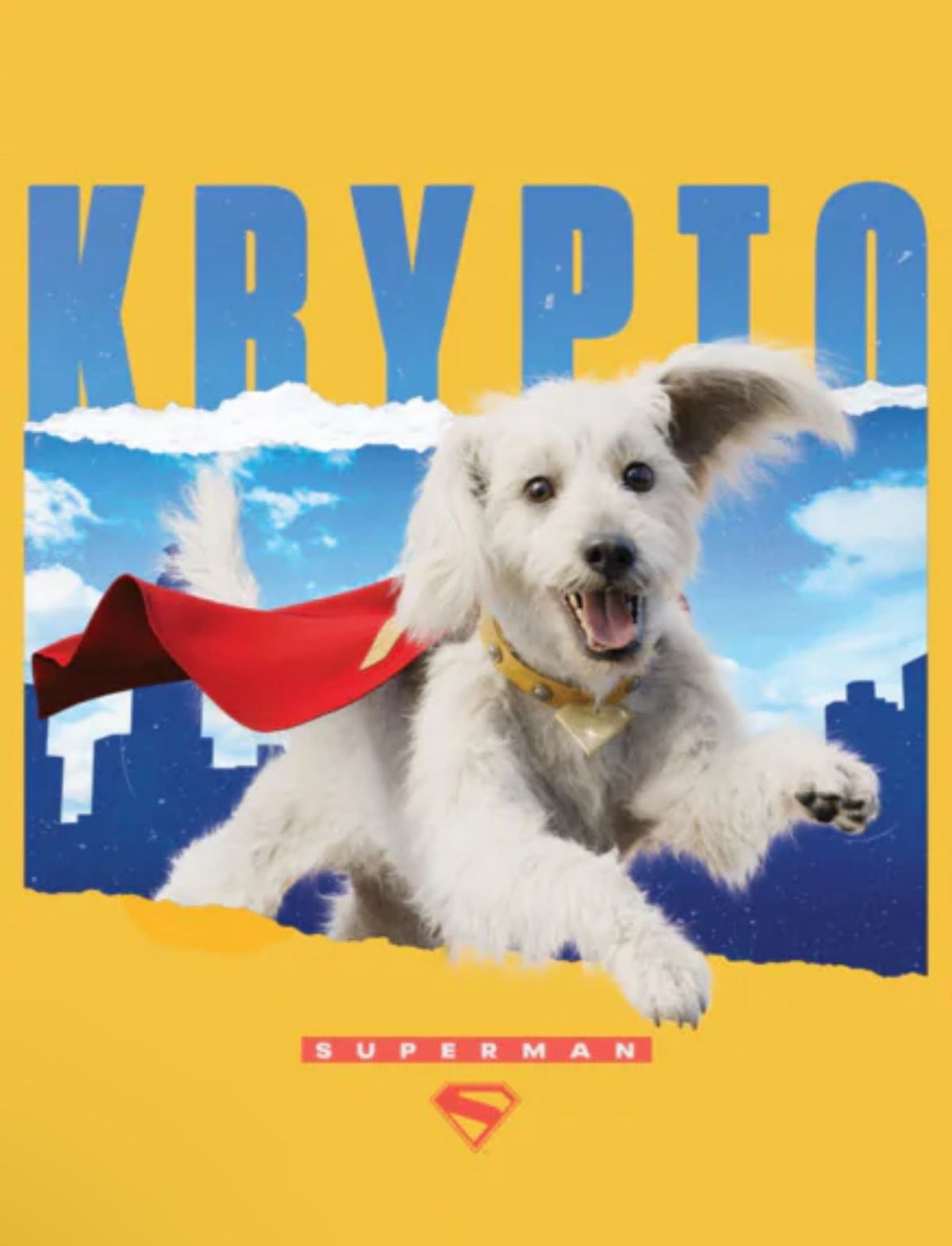 Superman dedica su nuevo póster al compañero más fiel del Kal'EL: ¡Krypto el Superperro!