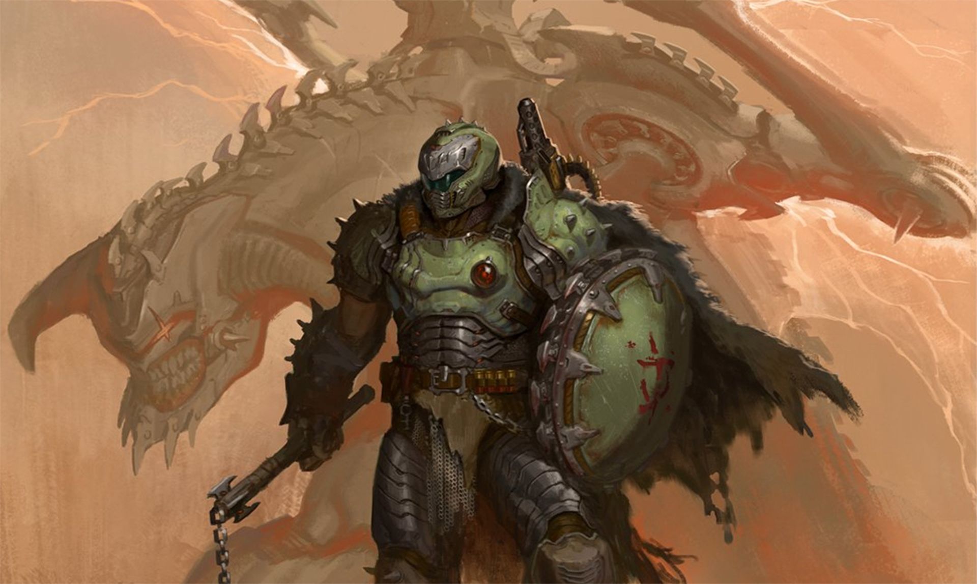 Doom: The Dark Ages desvela el nombre del dragón que manejamos en el ...