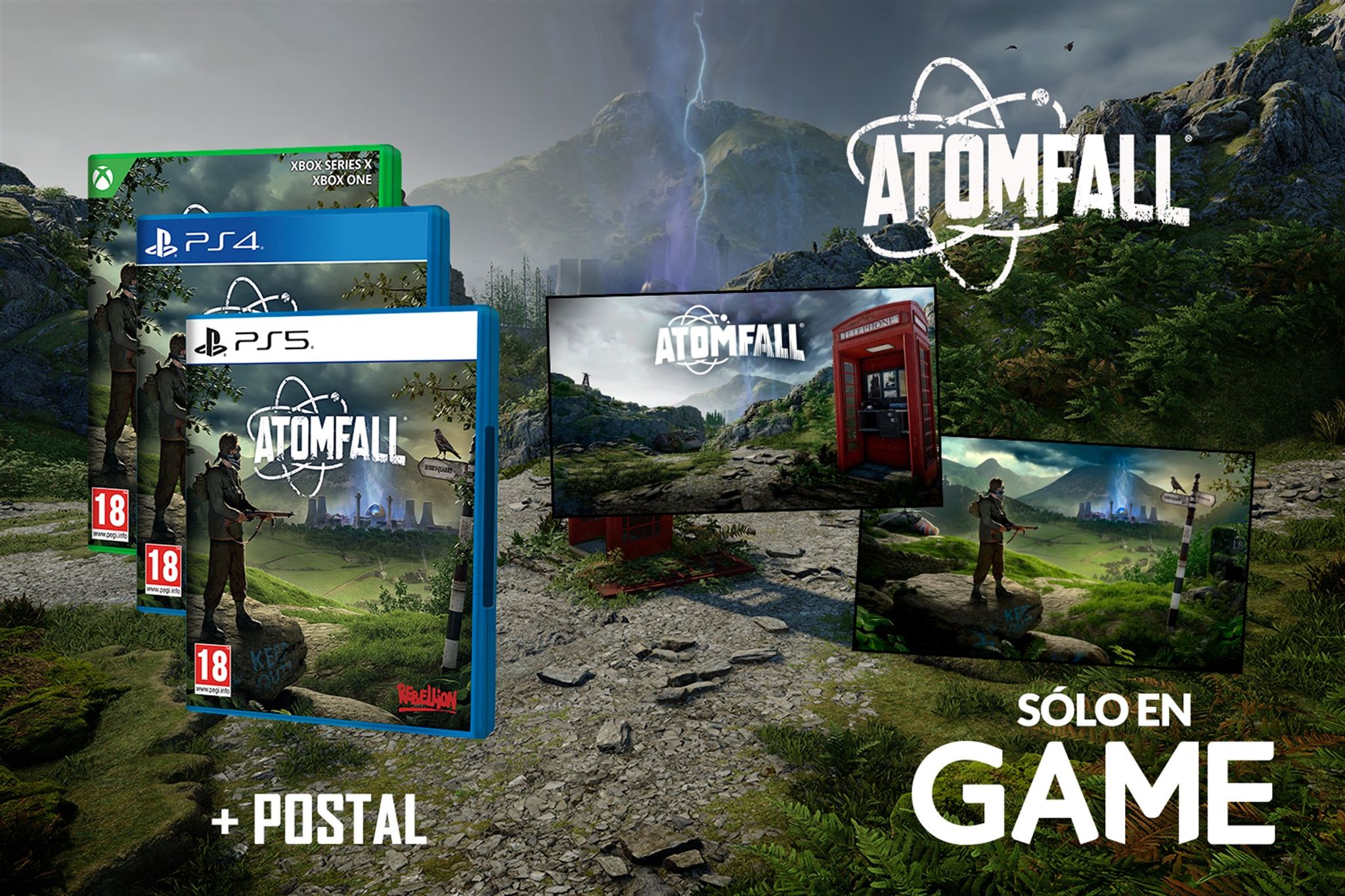 Reserva Atomfall en GAME y consigue una postal exclusiva de regalo ...