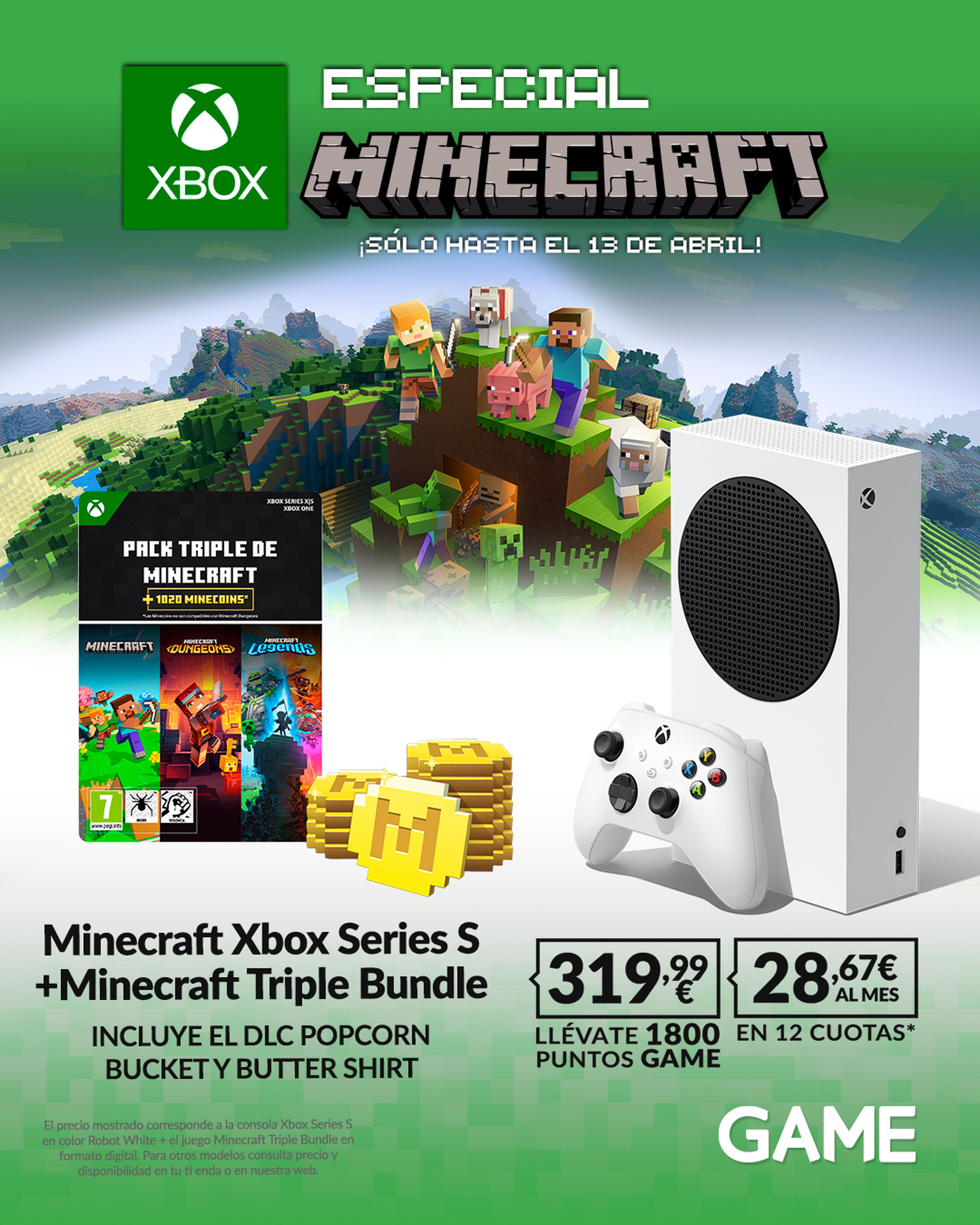 GAME celebra el estreno de Una película de Minecraft con las ...