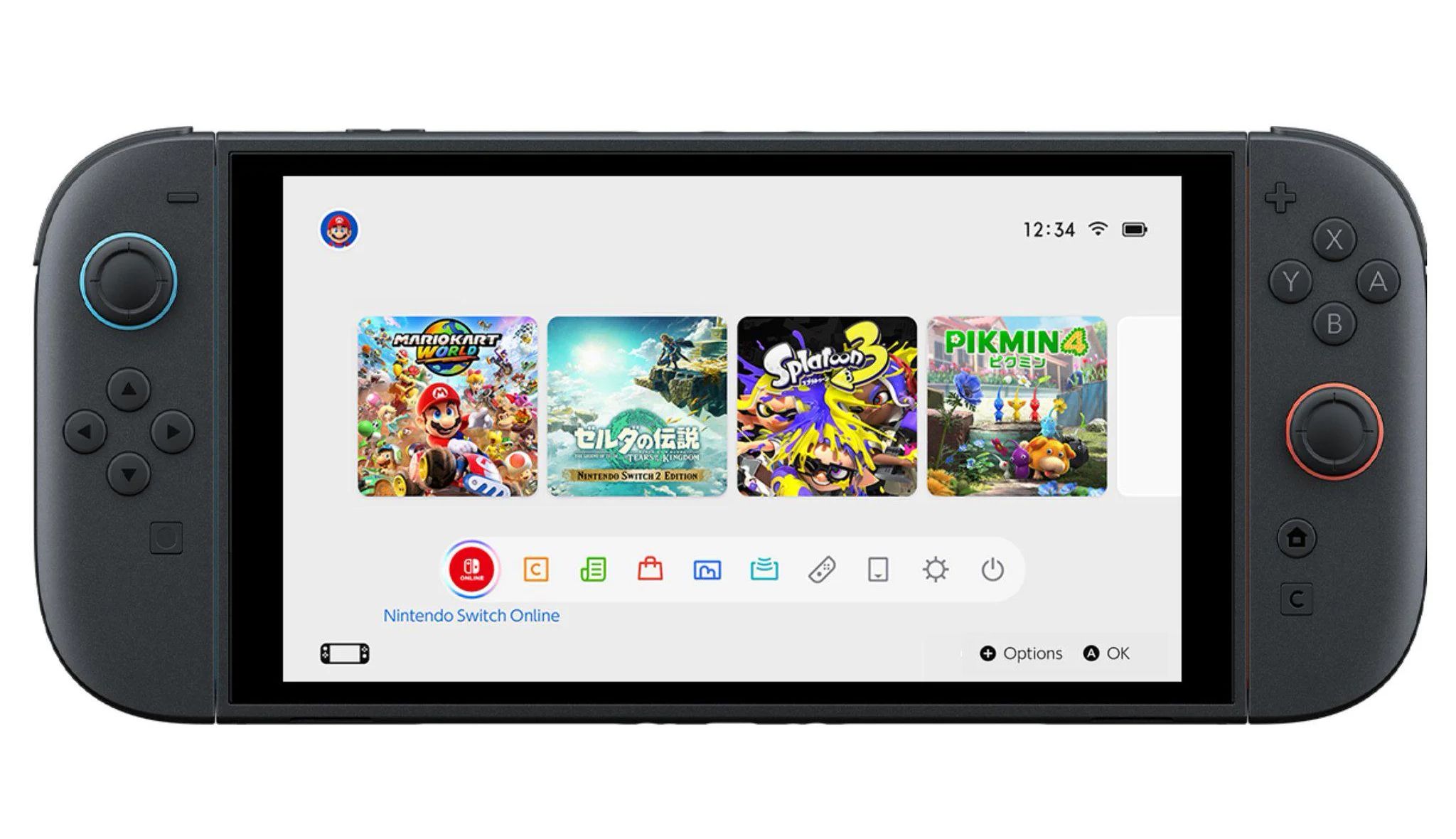 Nintendo Switch 2 explica para qué servirán todos los iconos del menú ...