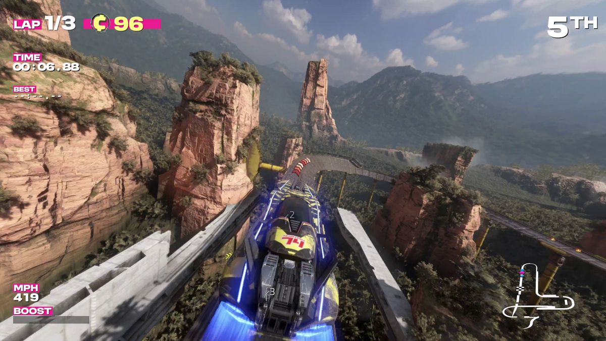 Análisis de Fast Fusion para Nintendo Switch 2, un espectacular arcade de velocidad a lo F-Zero ...