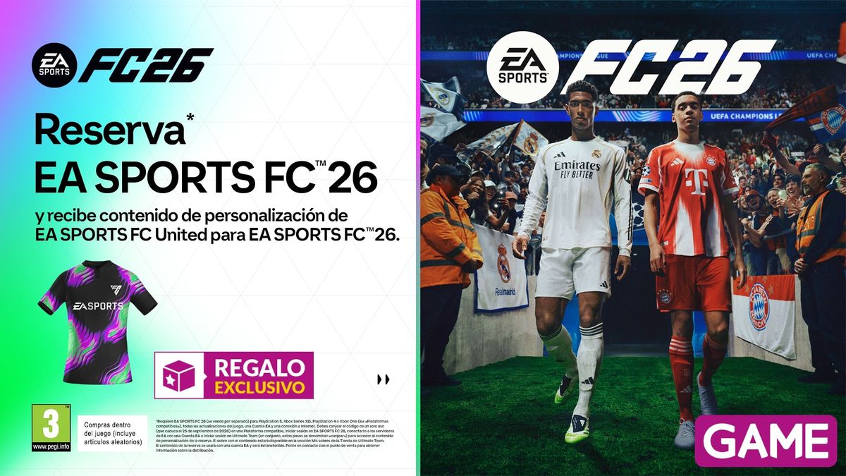EA Sports FC 26 ya se puede reservar en GAME para conseguir un DLC ...