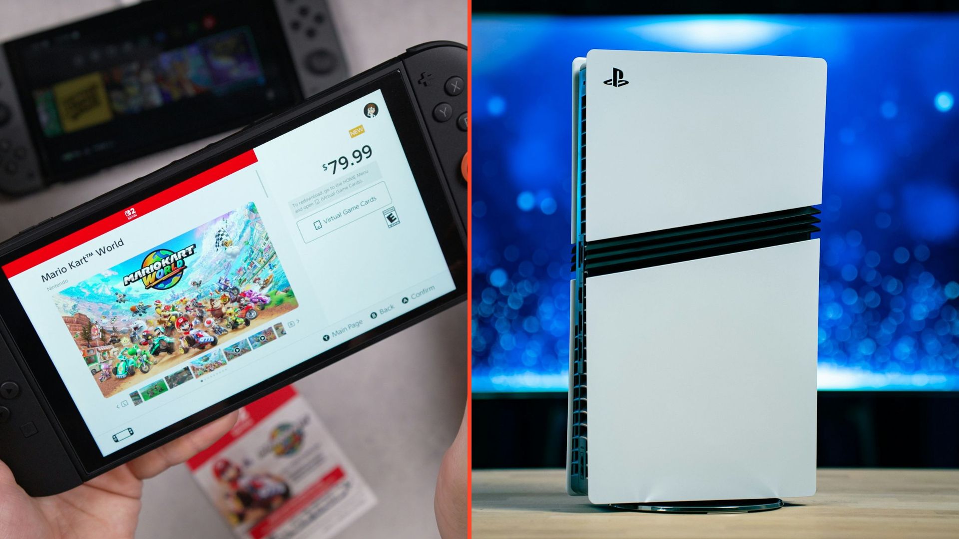 Outlet de consolas: Nintendo Switch 2 y PS5 Pro, rebajadas en la misma ...