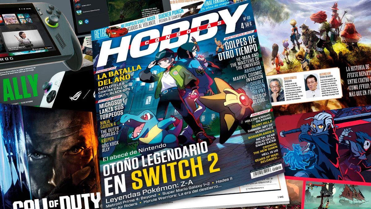Hobby Consolas 411, ya a la venta, con Leyendas Pokémon: Z-A en portada