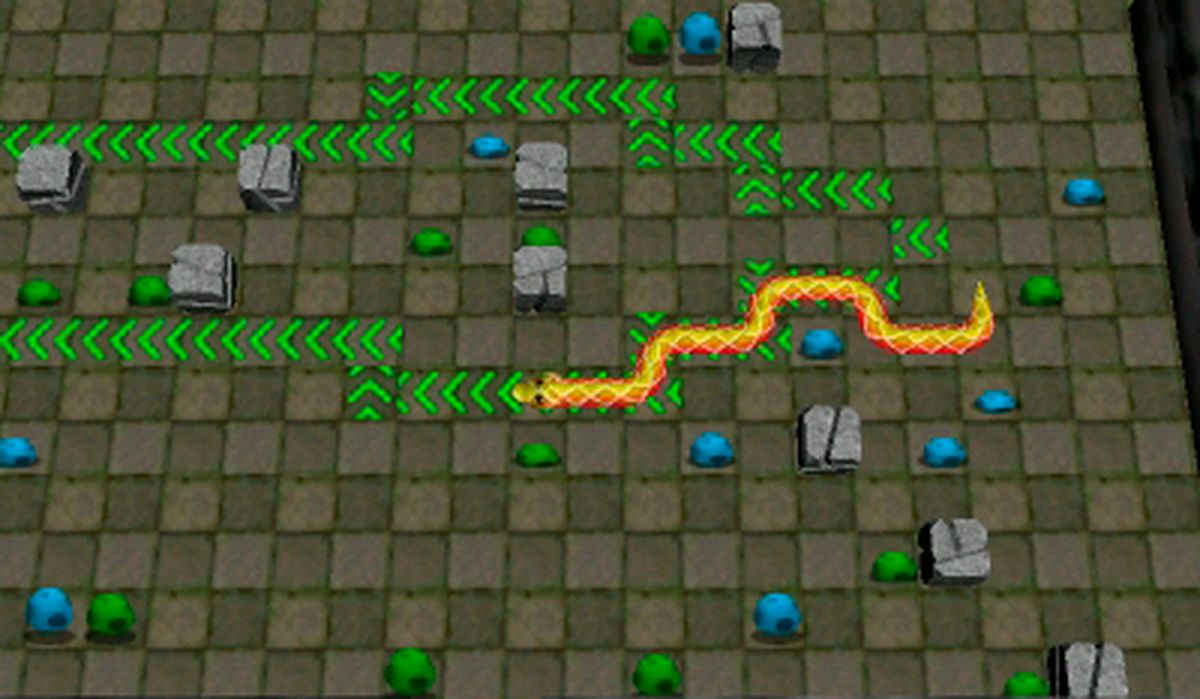 Sssnakes para Nintendo 3DS - Nueva versión del clásico Snake