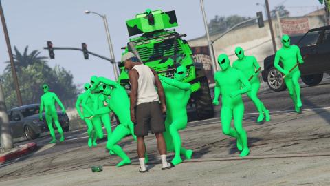 Cómo conseguir gratis los trajes Alien morado y verde en GTA Online ...
