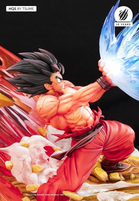 Dragon Ball - Así es la nueva resina oficial de Goku Kaioh Ken haciendo ...