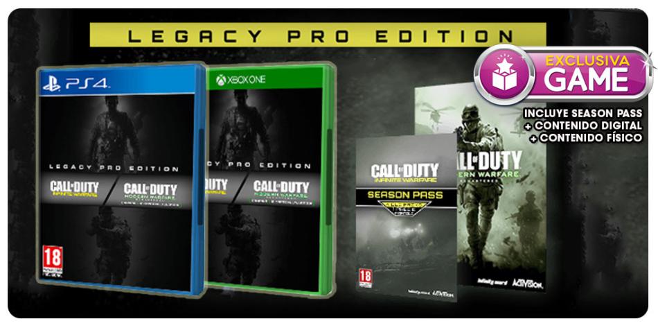 Call of Duty Infinite Warfare - Ediciones, incentivos y merchandising ...
