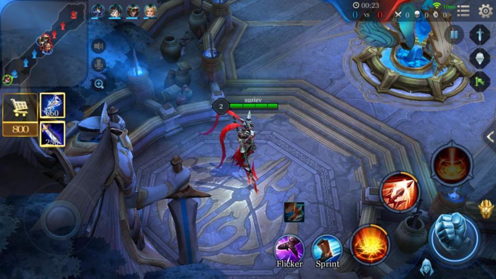 Ya os podéis apuntar a la beta de Arena of Valor en Switch ...